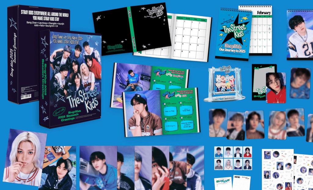 Stray Kids 2025 SEASON'S GREETINGS is colorful and full of extras!