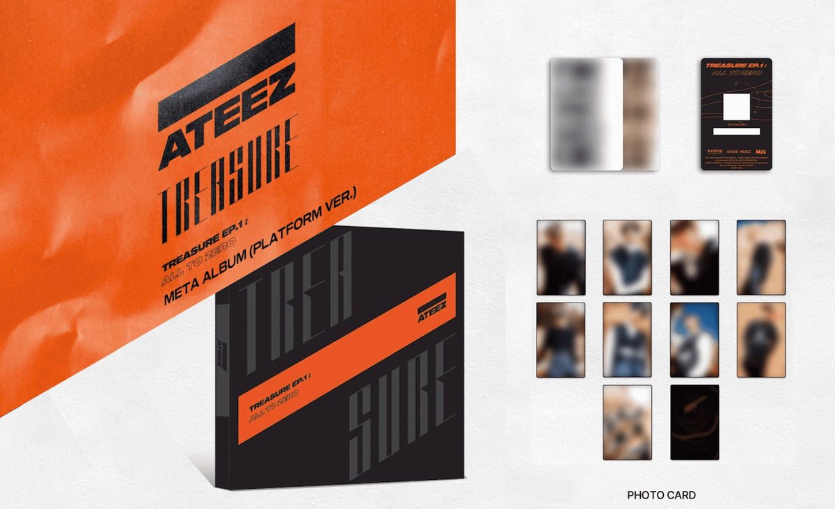 Get the new Platform versions of ATEEZ Treasure albums! — Nolae