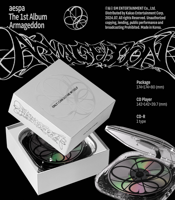 AESPA - ARMAGEDDON (THE 1ST ALBUM) CDP VER. — Nolae