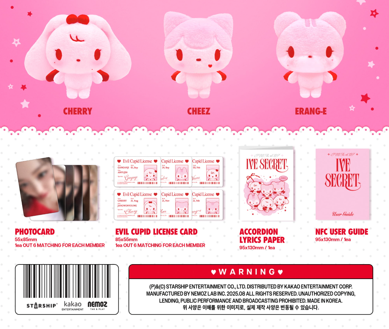 IVE - IVE SECRET (EVIL CUPID VER.)