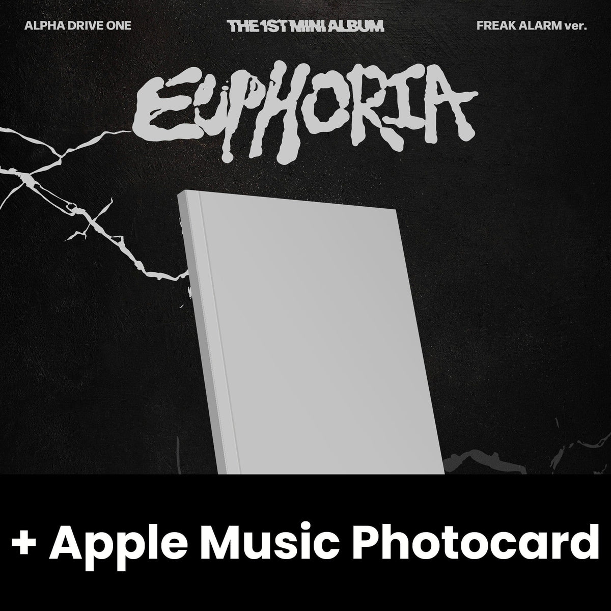 ALPHA DRIVE ONE - EUPHORIA (FREAK ALARM VER.) + Apple Music Photocard