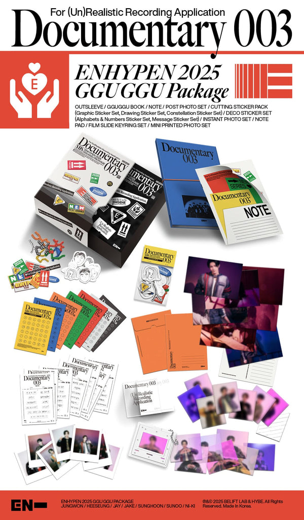 ENHYPEN - 2025 GGU GGU PACKAGE