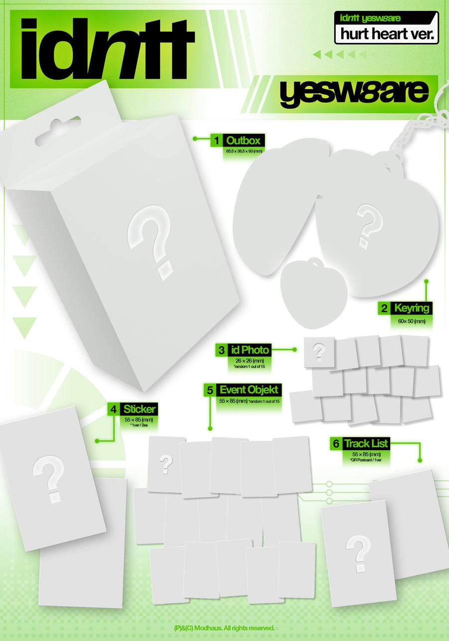 IDNTT - YESWEARE (HURT HEART VER.)