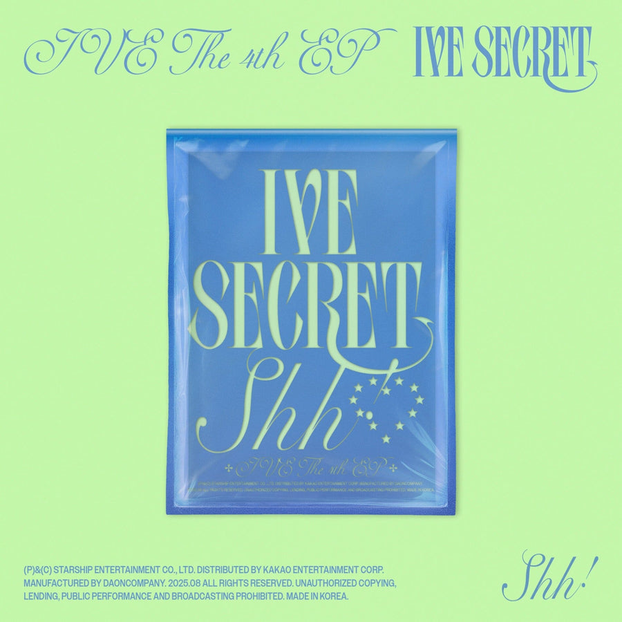 IVE - IVE SECRET (STANDARD & DIGIPACK SET) + Starship Square Photocard