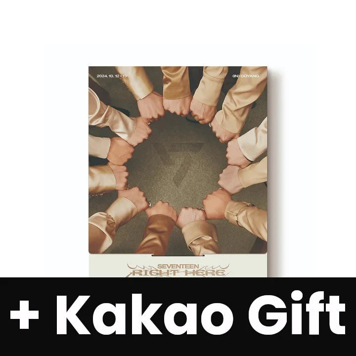 SEVENTEEN - RIGHT HERE WORLD TOUR (DIGITAL CODE) + Kakao Gift