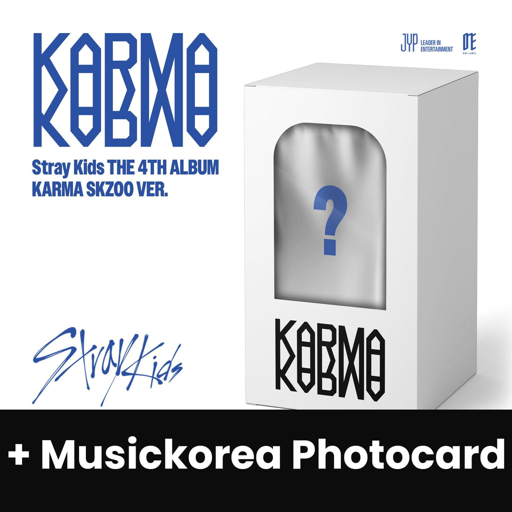 STRAY KIDS - KARMA (SKZOO VER.) + Musickorea Photocard