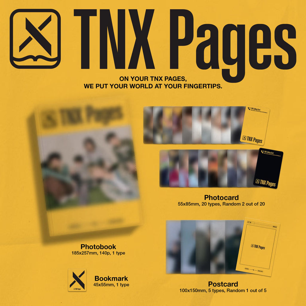 TNX - TNX PAGES (PHOTOBOOK)