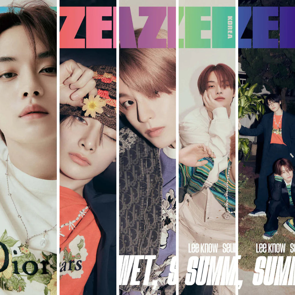 STRAY KIDS (Lee Know, Seungmin, I.N) - DAZED MAGAZINE (2023 July Issue